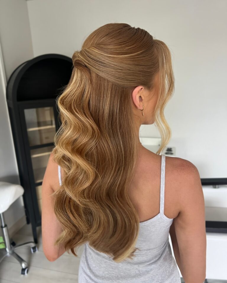 15 Half Up Half Down Bridal Hairstyle Ideas - WithLoveLive