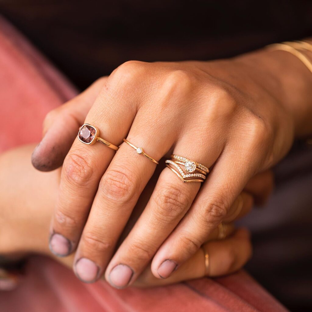 15 Wedding Band Stack Ideas to Copy - WithLoveLive