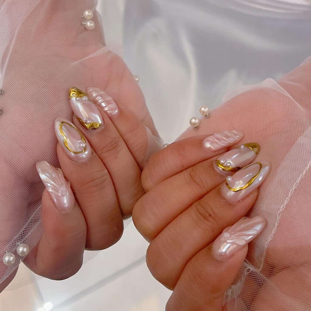 13 Pretty Wedding Nails Ideas For Brides - WithLoveLive