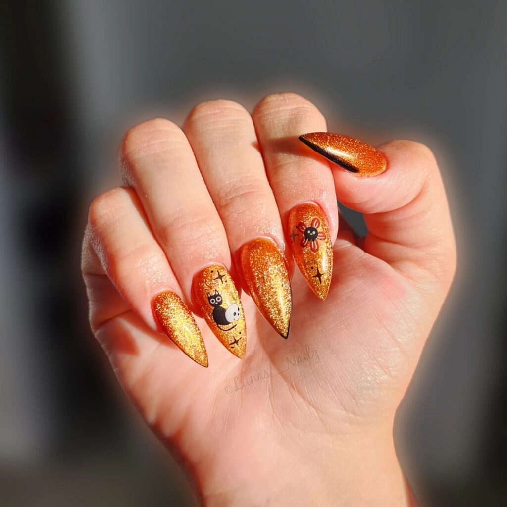 20 Copper Chrome Nails Ideas - WithLoveLive