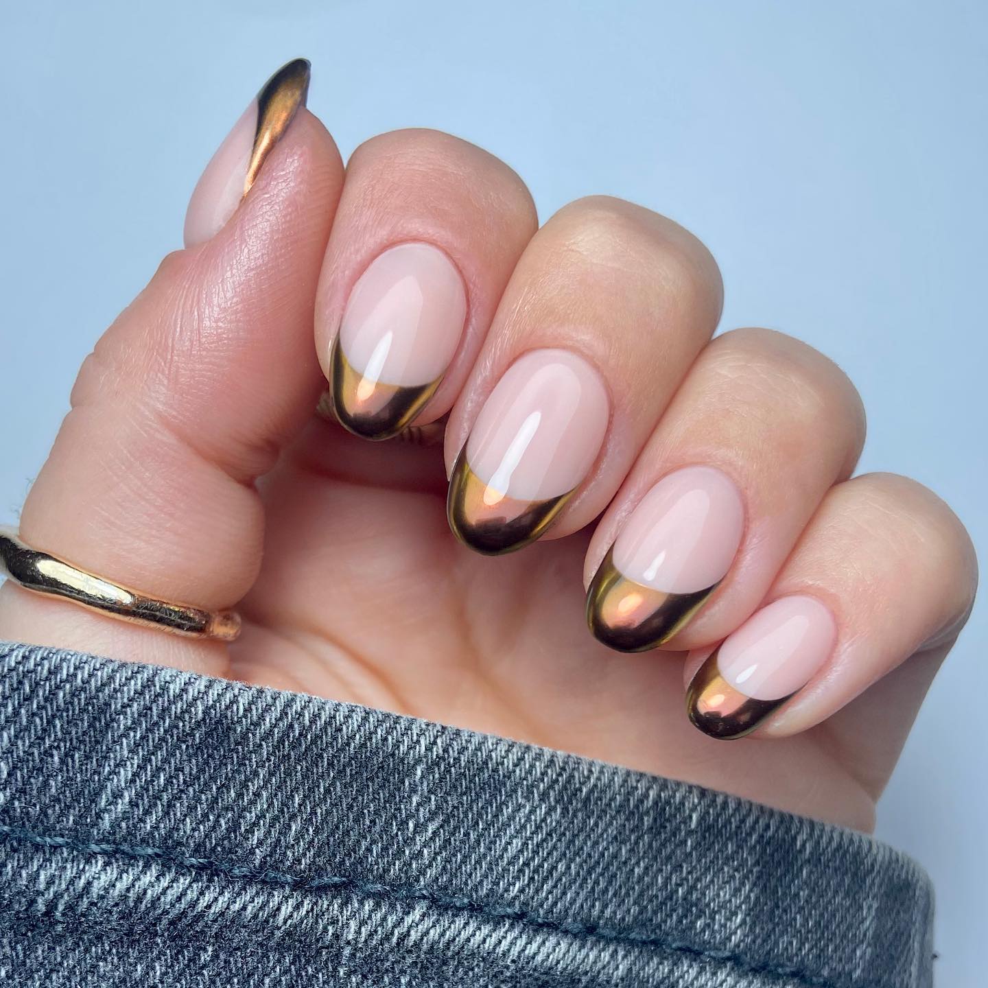 20 Copper Chrome Nails Ideas - WithLoveLive