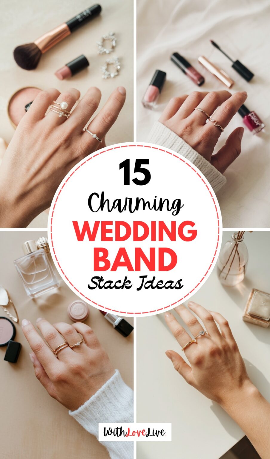 15 Wedding Band Stack Ideas to Copy - WithLoveLive