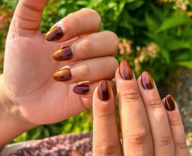 20 Copper Chrome Nails Ideas - WithLoveLive