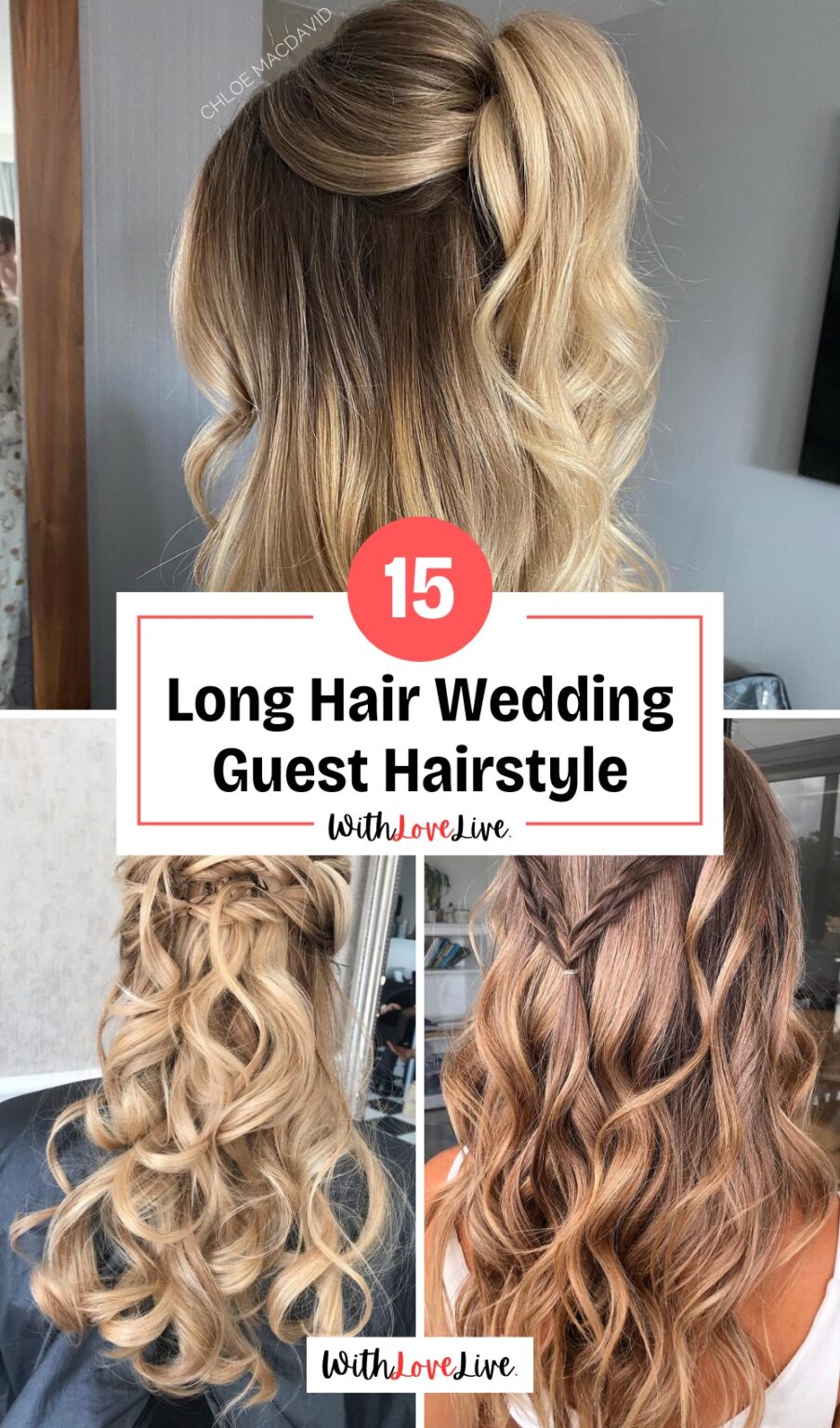 15 Long Hair Wedding Guest Hairstyle Ideas - WithLoveLive