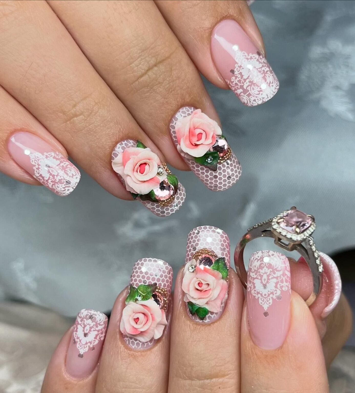 13 Pretty Wedding Nails Ideas For Brides - WithLoveLive