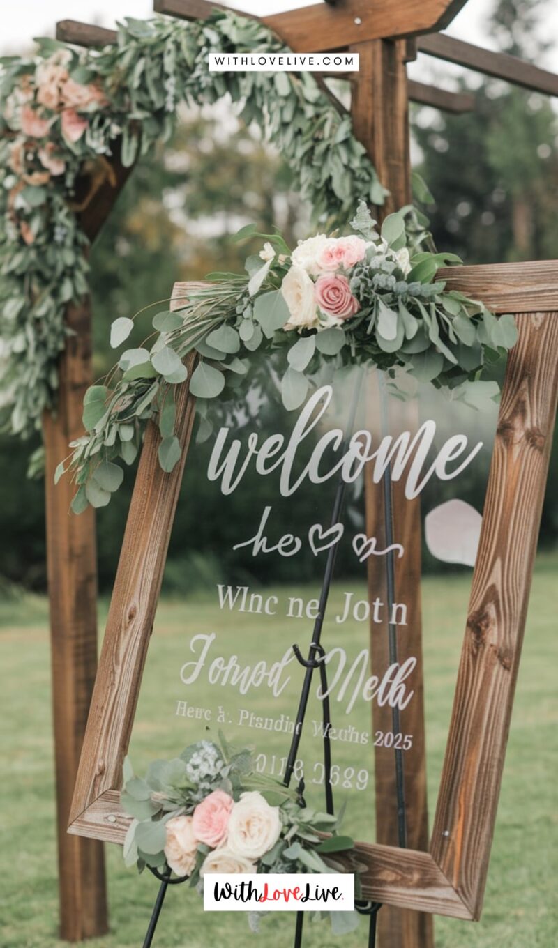15 Creative Wedding Welcome Sign Ideas - WithLoveLive