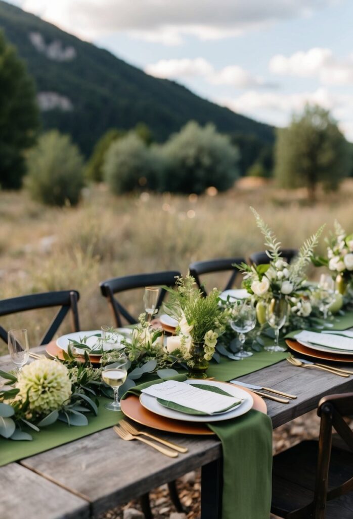17 Olive Green Wedding Theme Ideas - WithLoveLive