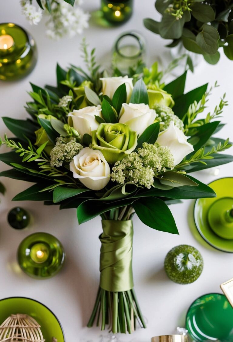 17 Olive Green Wedding Theme Ideas - WithLoveLive