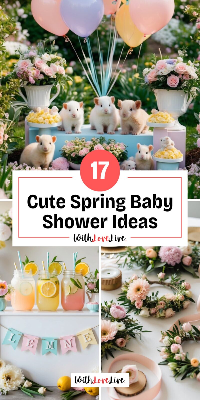 17 Cute Spring Baby Shower Ideas - WithLoveLive