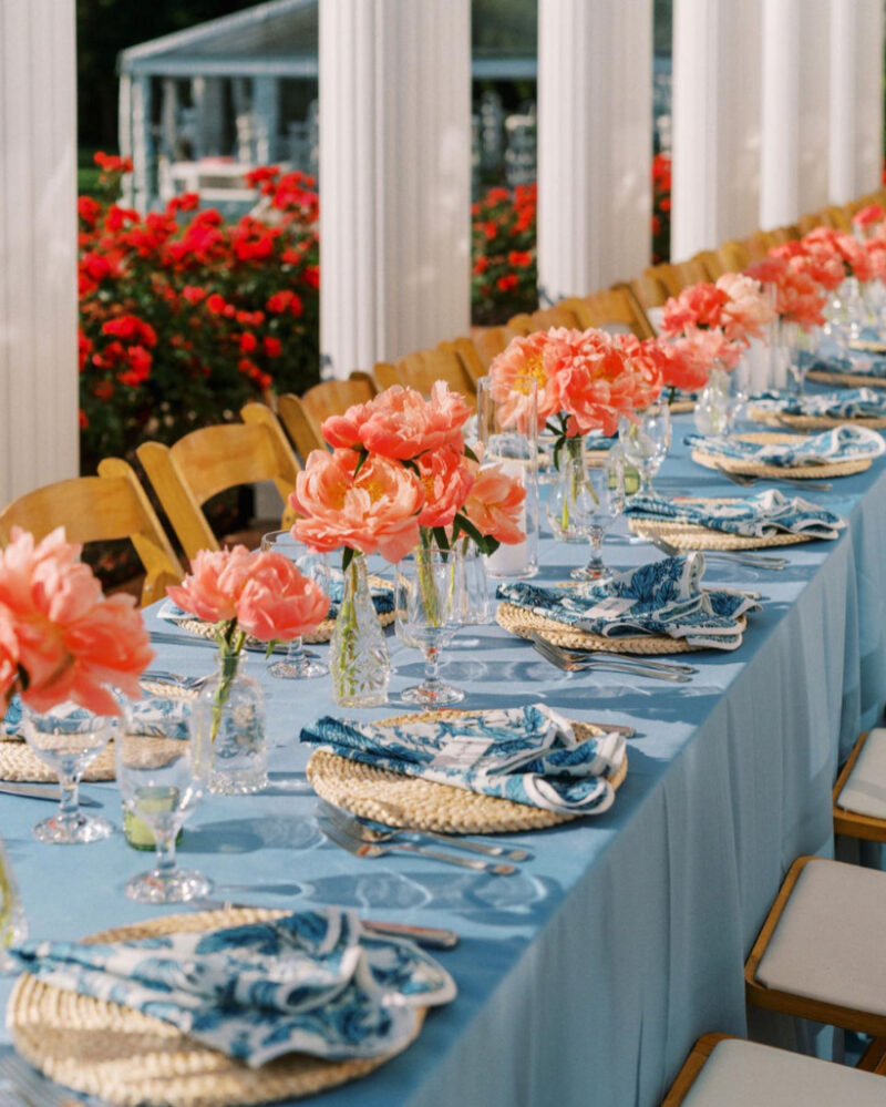 19 Ocean Blue and Coral Wedding Theme Ideas - WithLoveLive