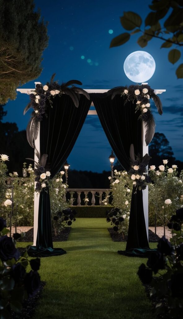 17 Cute Romantic Goth Wedding Ideas - WithLoveLive