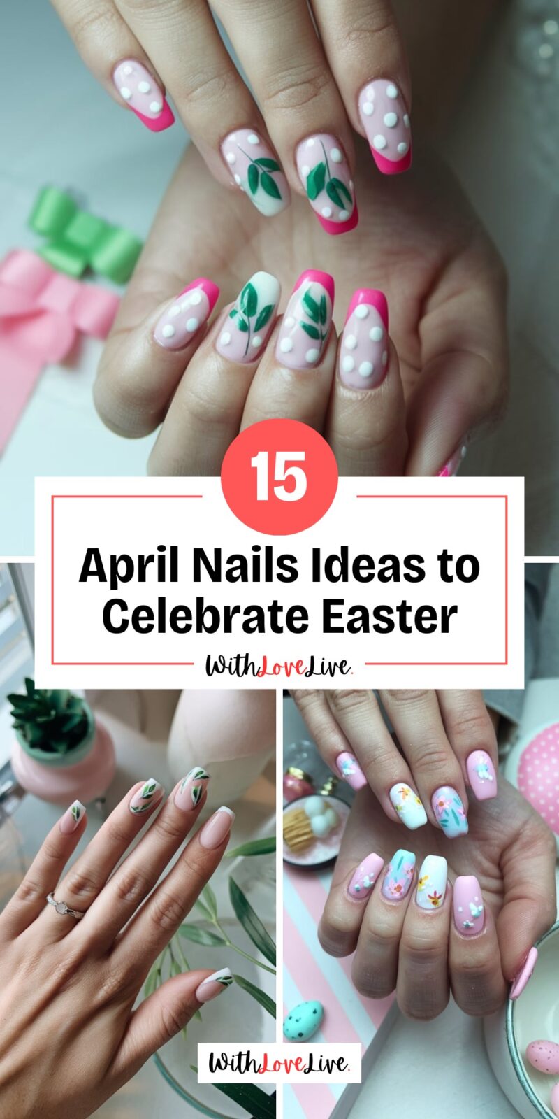 15 April Nails Ideas to Celebrate Easter - WithLoveLive