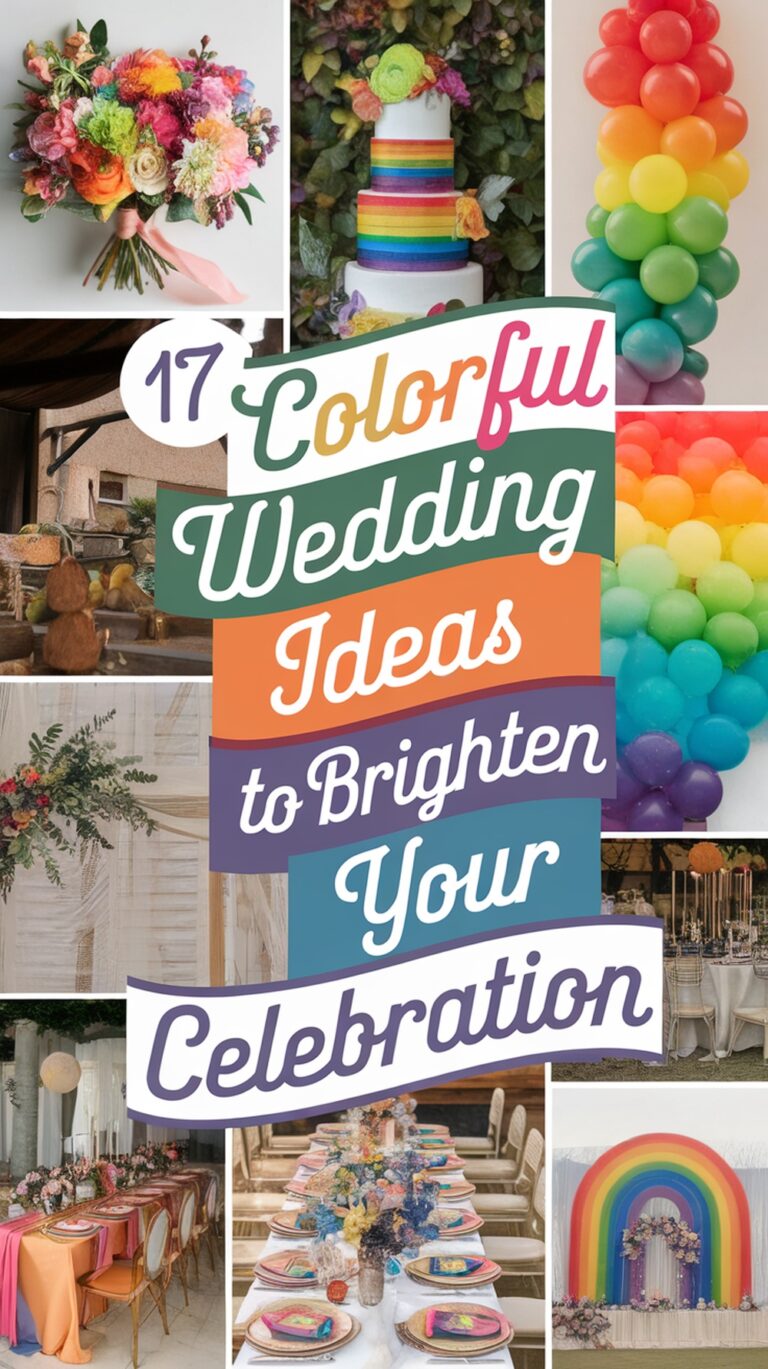 17 Colorful Wedding Ideas to Brighten Your Celebration - WithLoveLive