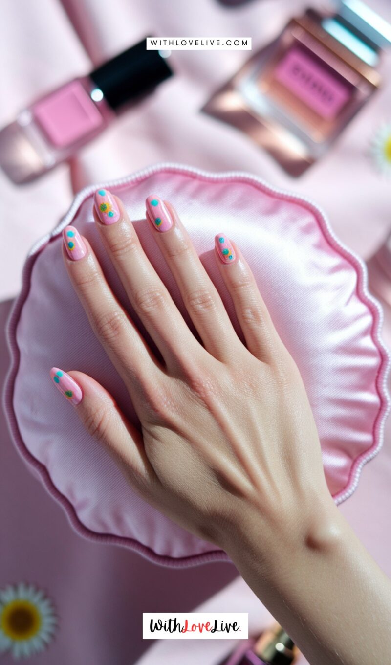 15 Lovely Pink Summer Nails Ideas - WithLoveLive