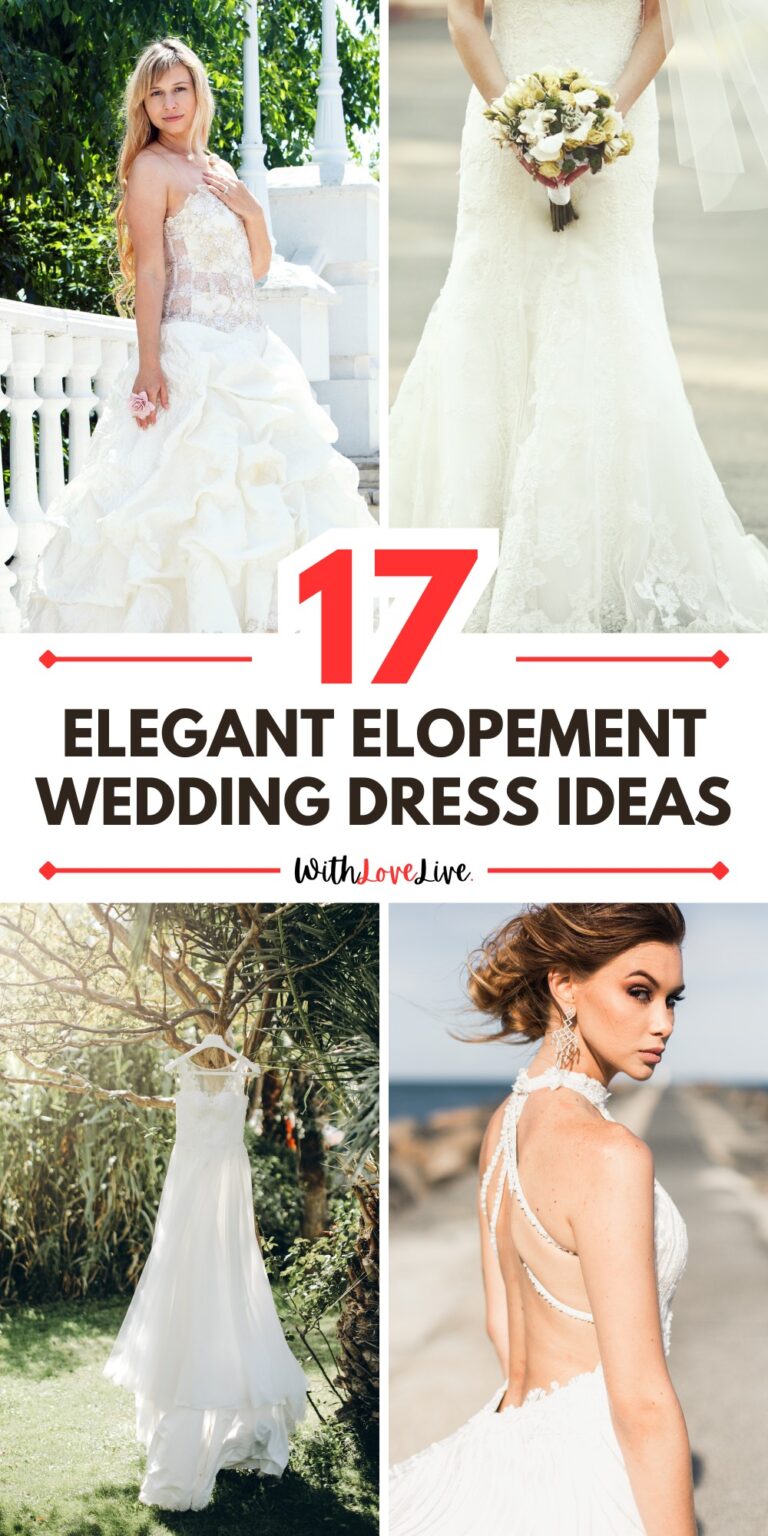 17 Elegant Elopement Wedding Dress Ideas - WithLoveLive