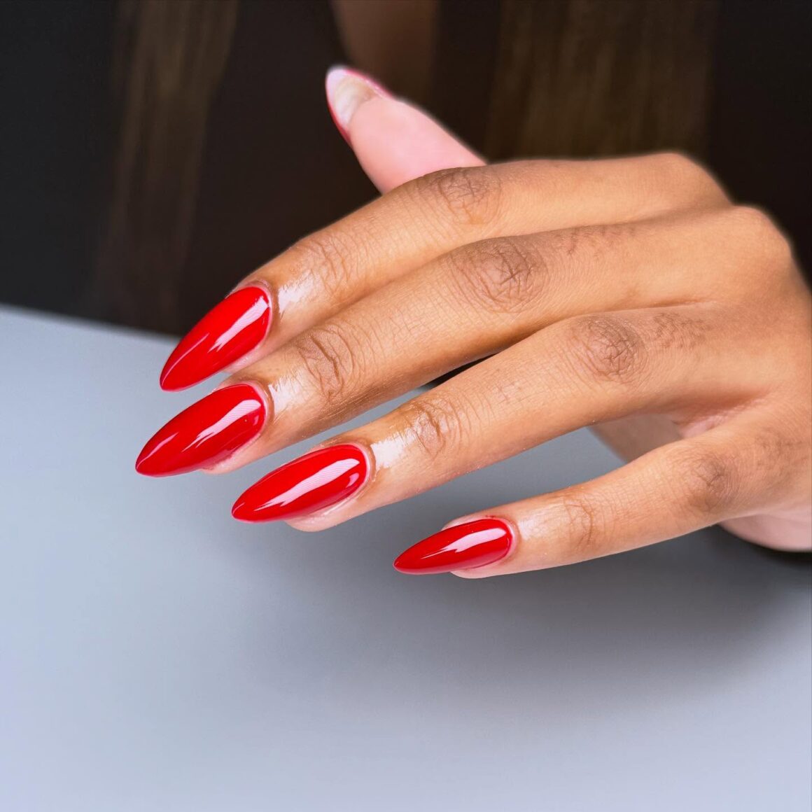 15 Red Bridal Wedding Nails Ideas - WithLoveLive