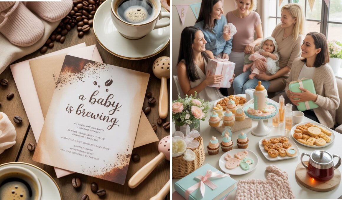 17 Cute "a baby is brewing" Baby Shower Ideas - WithLoveLive