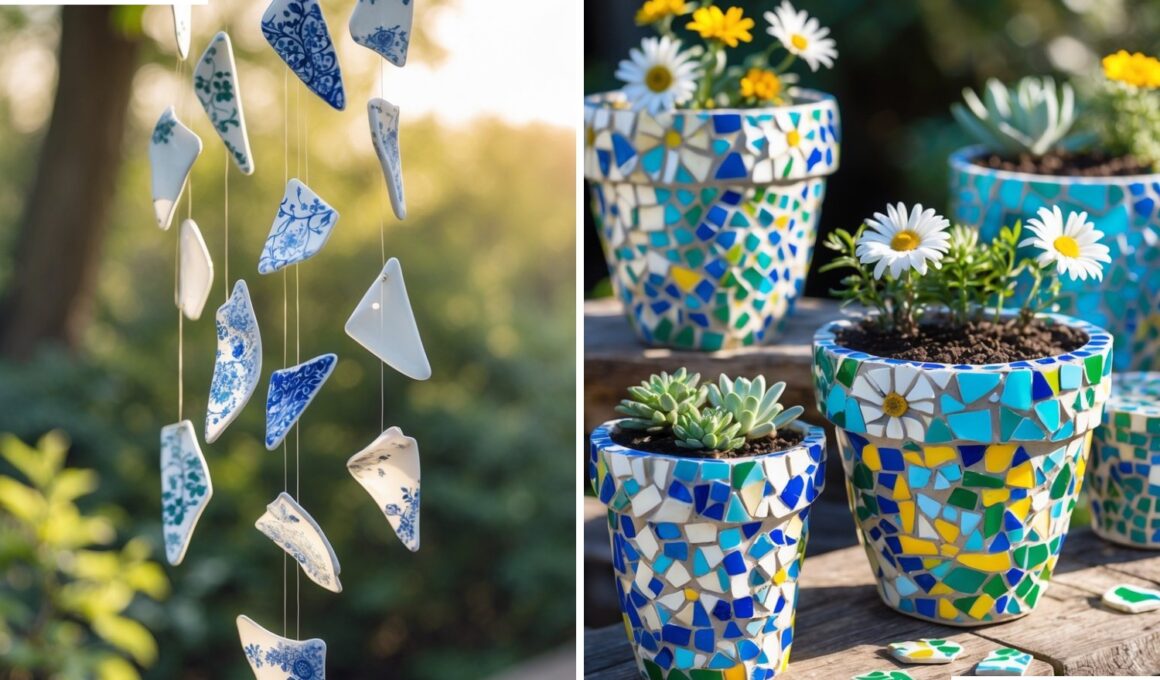 19 Easy Broken China Craft Ideas For Adults - WithLoveLive