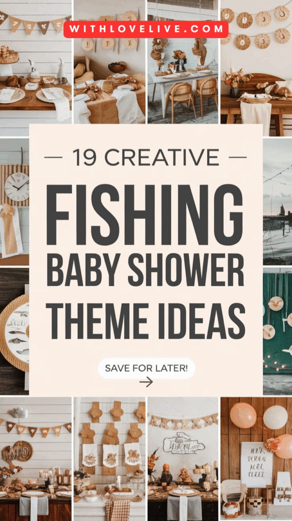 19 Creative Fishing Baby Shower Theme Ideas - WithLoveLive