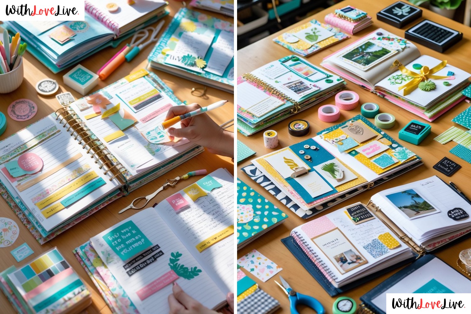 19 Creative DIY Scrapbook and Journal Craft Ideas - WithLoveLive