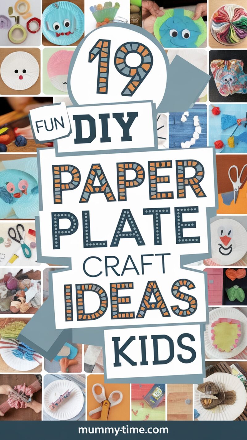 19 Fun DIY Paper Plate Craft Ideas for Kids - WithLoveLive
