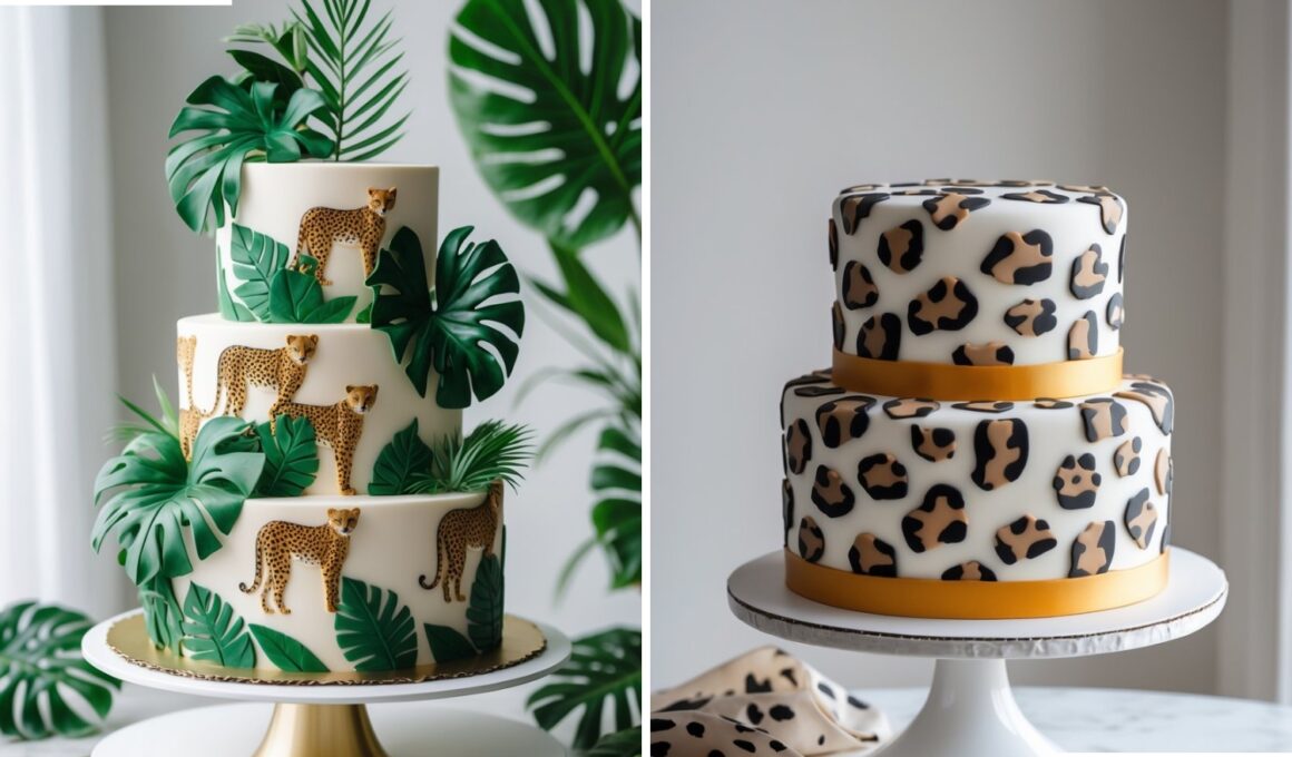 15 Cheetah Print Birthday Cake Design Ideas - WithLoveLive