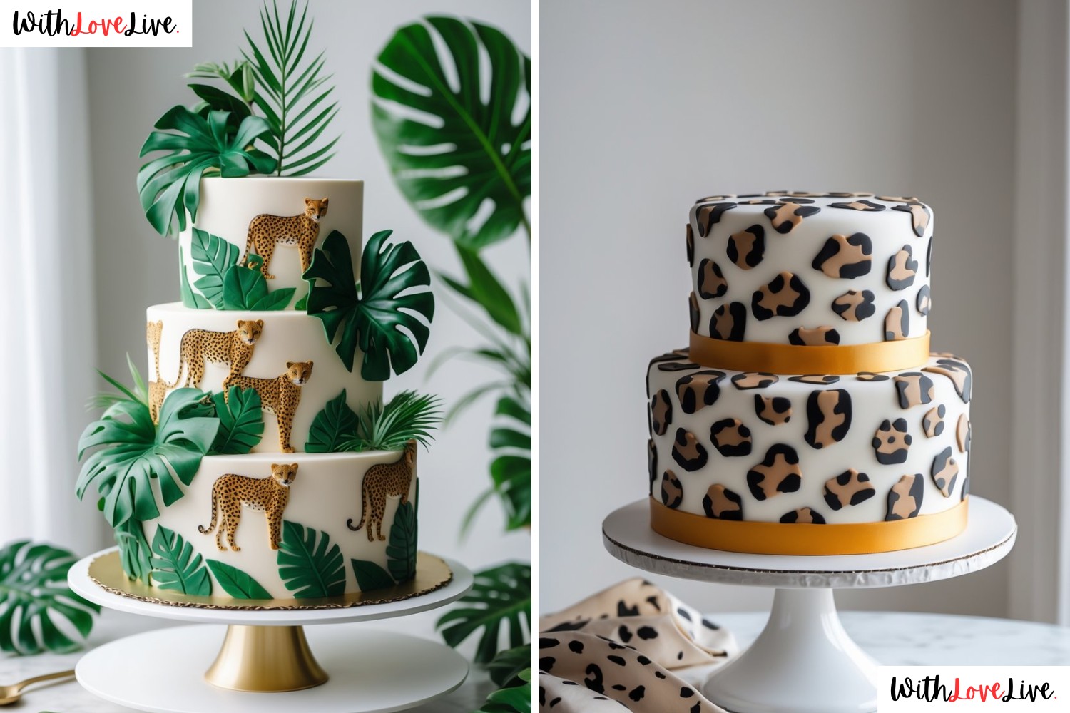 15 Cheetah Print Birthday Cake Design Ideas - WithLoveLive