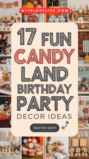 17 Fun Candy Land Birthday Party Decor Ideas - WithLoveLive
