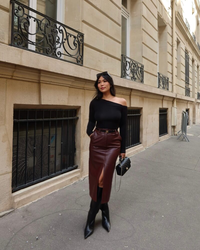 18 Cute Fall Skirt Outfit Ideas For Women - WithLoveLive