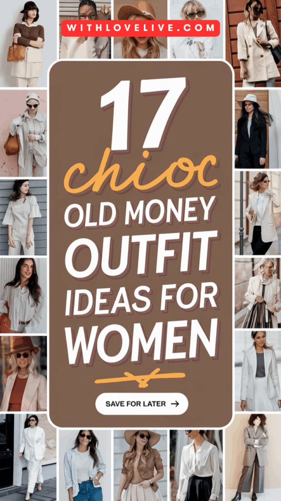 17 Chic Old Money Outfit Ideas for Women - WithLoveLive