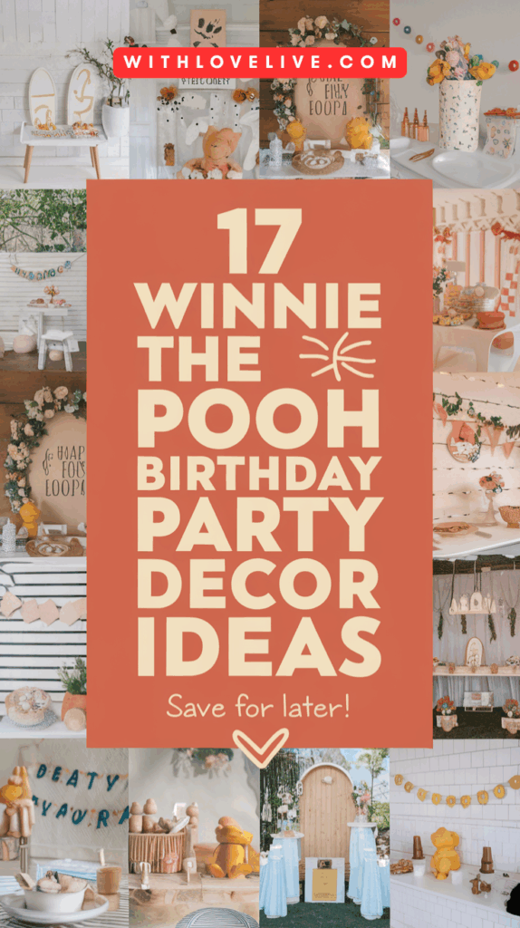17 Winnie The Pooh Birthday Party Decor Ideas - WithLoveLive