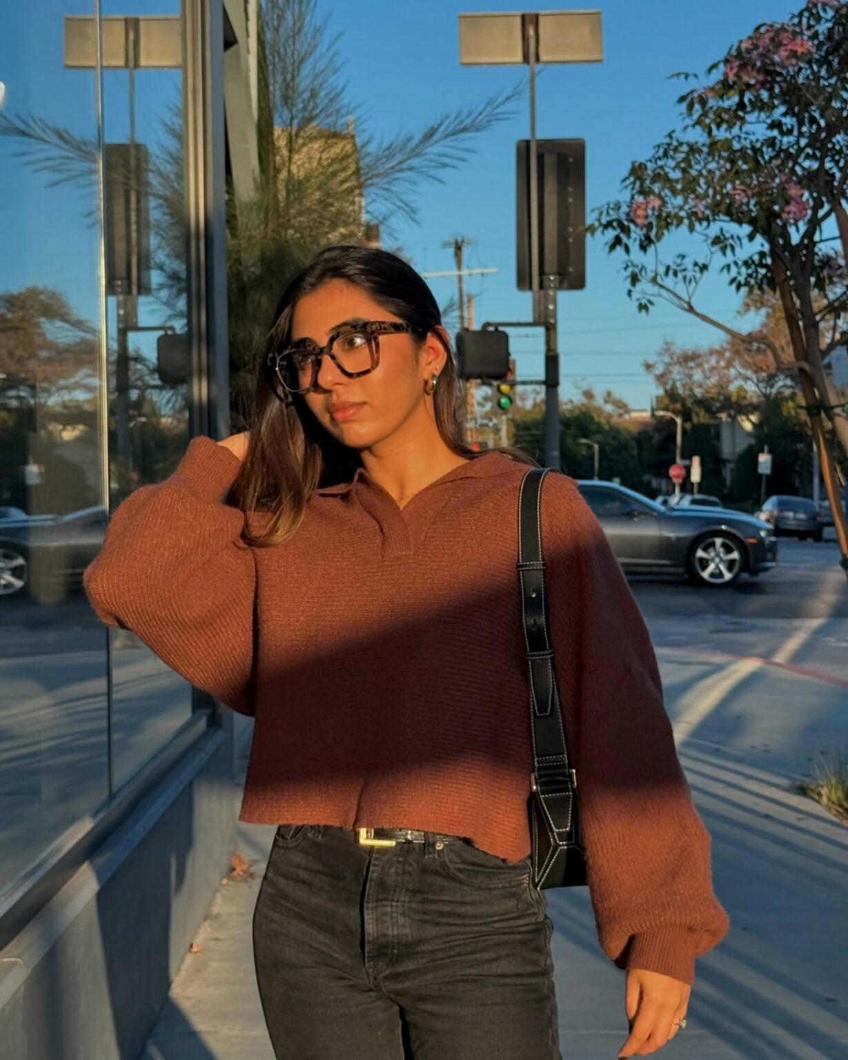 15 Cute Brown Sweater Outfit Ideas for The Season - WithLoveLive