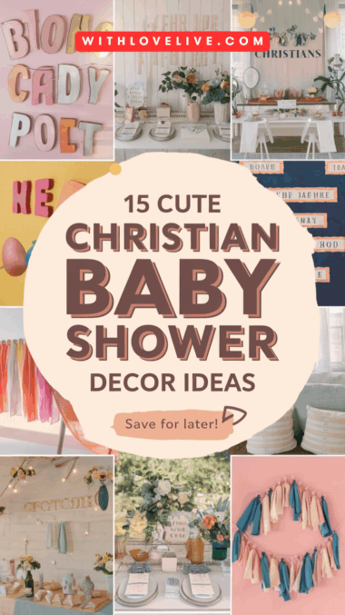 15 Cute Christian Baby Shower Decor Ideas - WithLoveLive