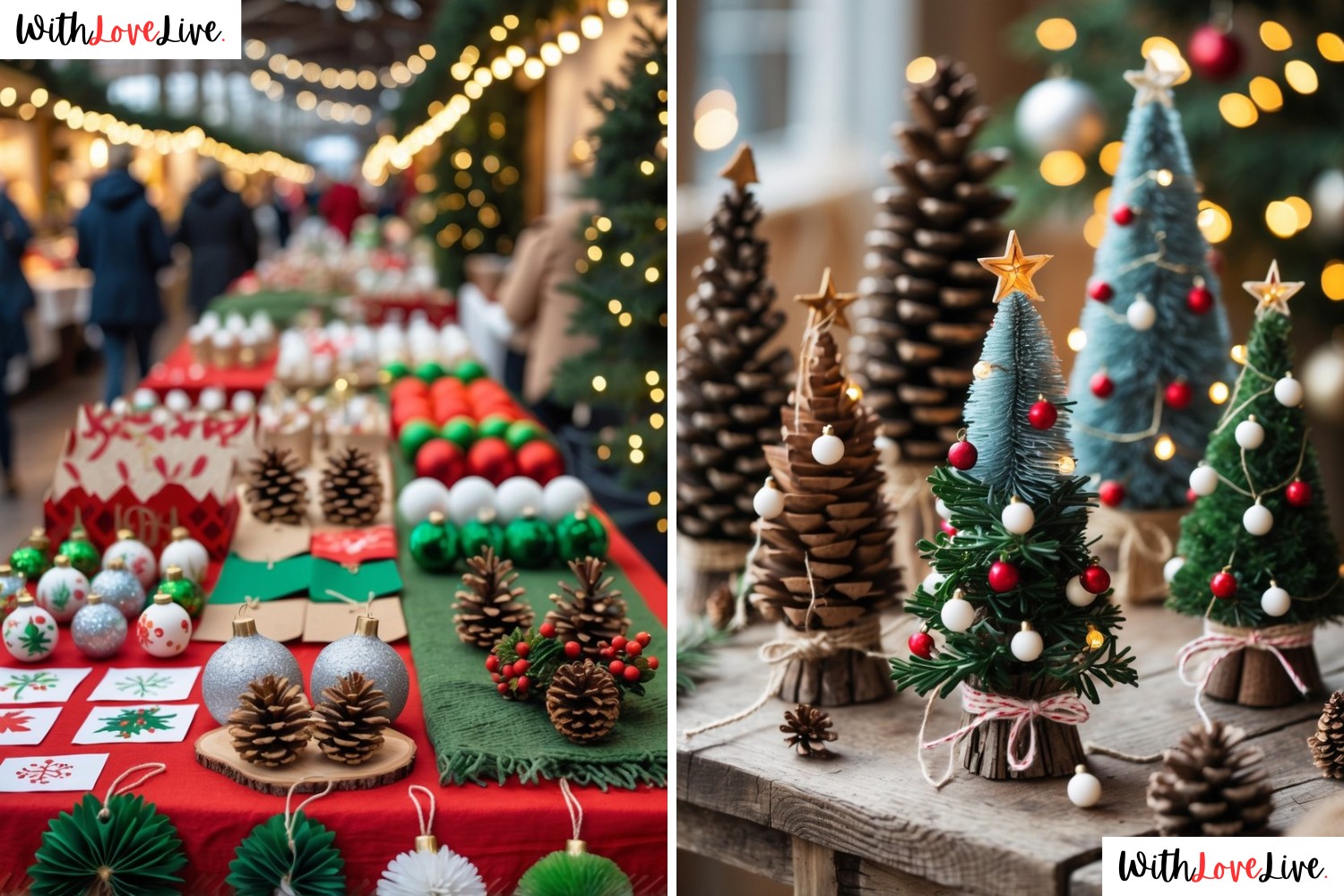 15 Easy Christmas Fair Craft Ideas To Sell This Year - WithLoveLive