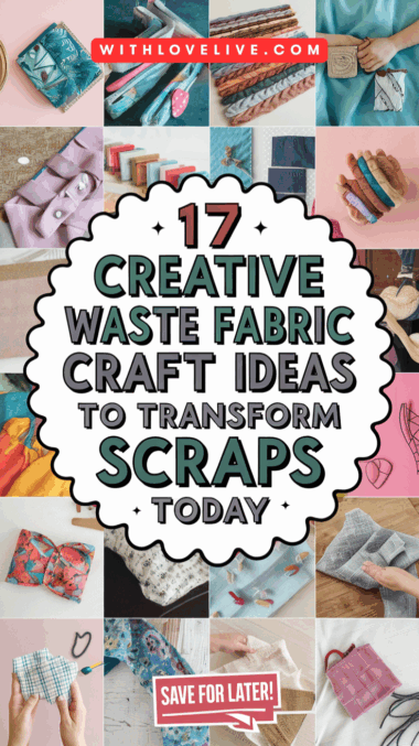 17 Creative Waste Fabric Craft Ideas to Transform Scraps Today ...
