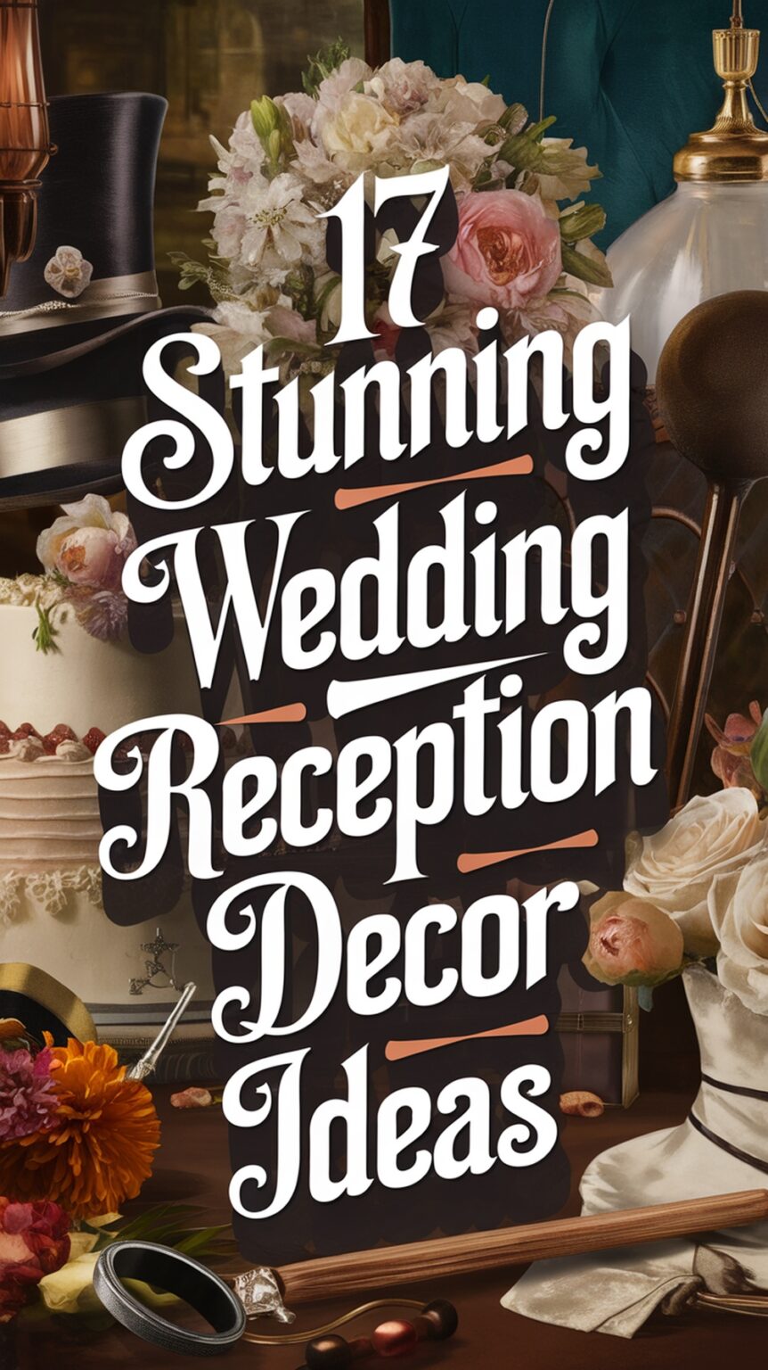 17 Stunning Wedding Reception Decor Ideas - WithLoveLive