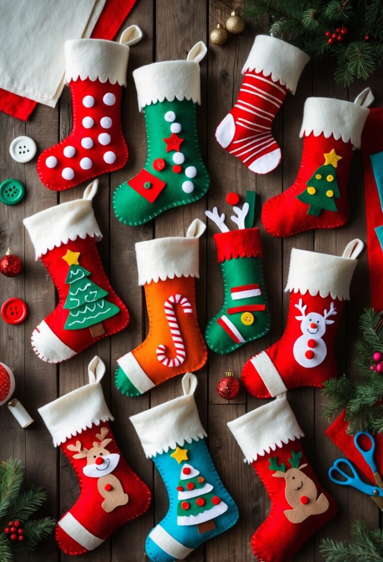 15 Creative Christmas Stocking Craft Ideas - WithLoveLive