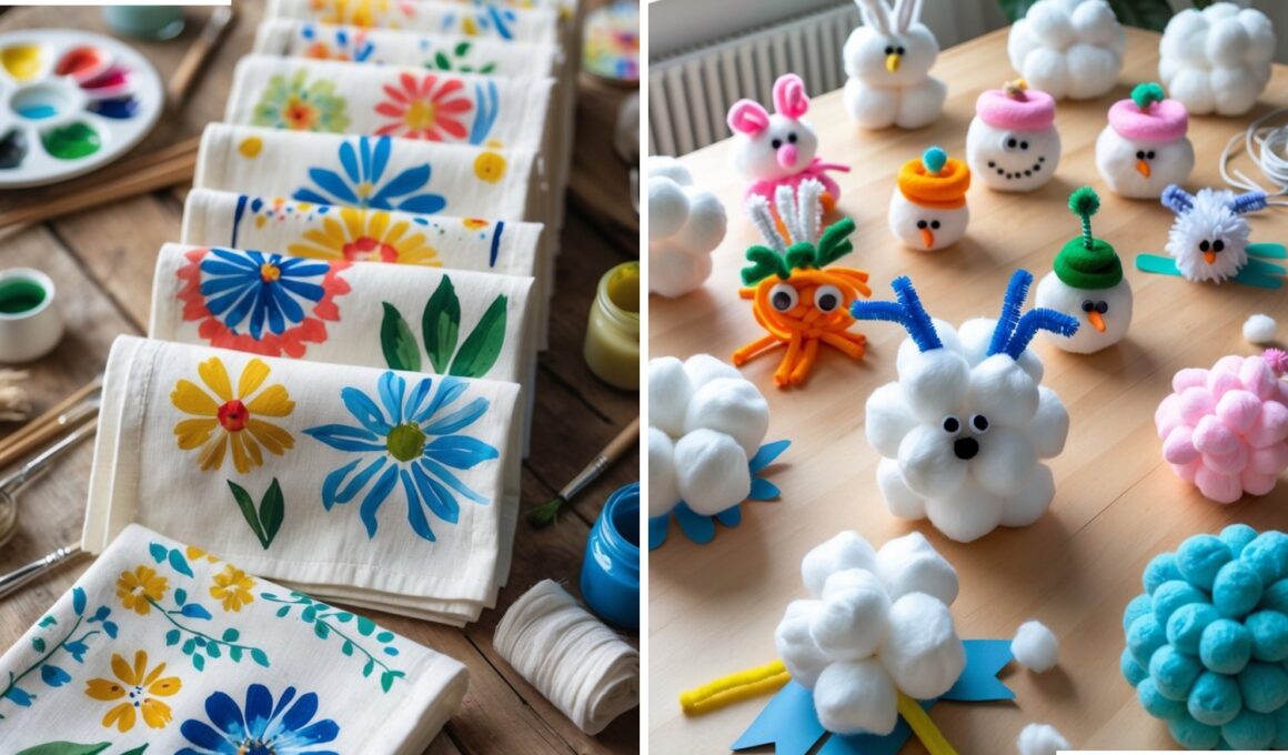 15 Creative Cotton Craft Ideas for Unique DIY Projects - WithLoveLive