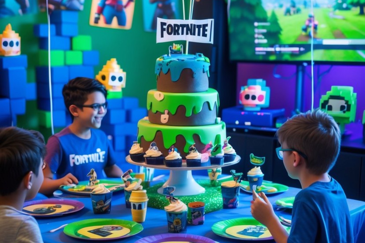 15 Fortnite Birthday Party Decor Ideas for Kid Gamers - WithLoveLive
