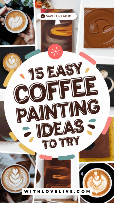 15 Easy Coffee Painting Ideas to Try - WithLoveLive