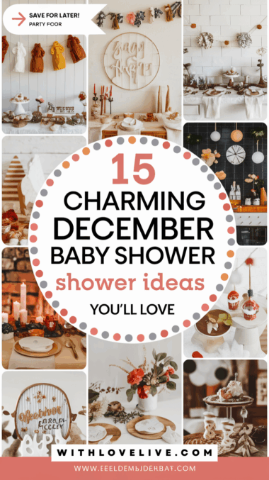 15 Charming December Baby Shower Ideas You'll Love - WithLoveLive