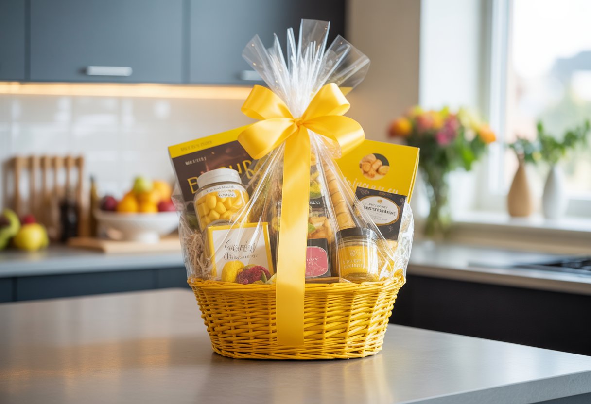 15 Lovely Yellow-Themed Gift Basket Ideas - WithLoveLive