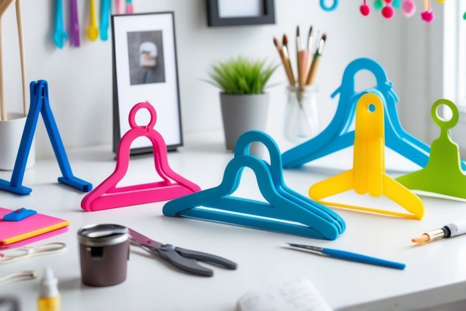 15 Clever Plastic Hanger Craft Ideas for Upcycling - WithLoveLive