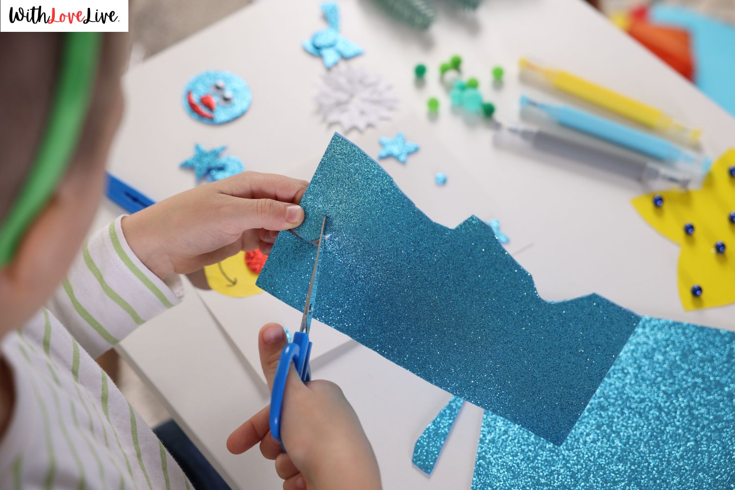 15 Bright Blue Day Crafts for Preschool Kids - WithLoveLive