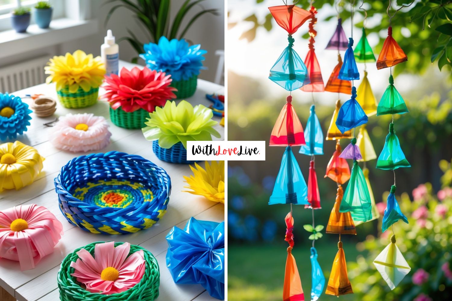 15 Creative Plastic Bag Craft Ideas - WithLoveLive