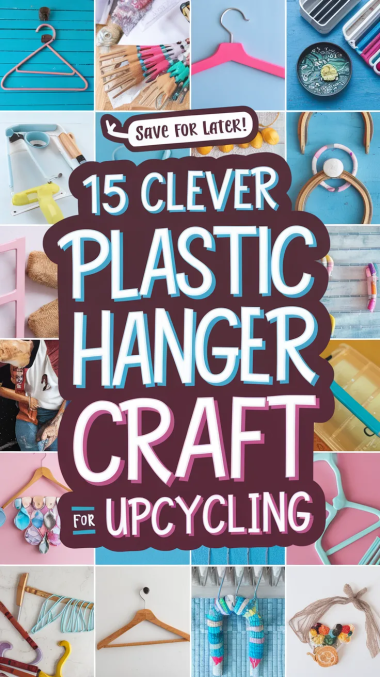 15 Clever Plastic Hanger Craft Ideas for Upcycling - WithLoveLive