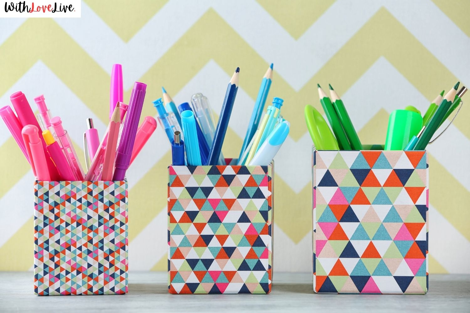14 DIY Pen Holder Ideas for a Pretty Desk Setup - WithLoveLive