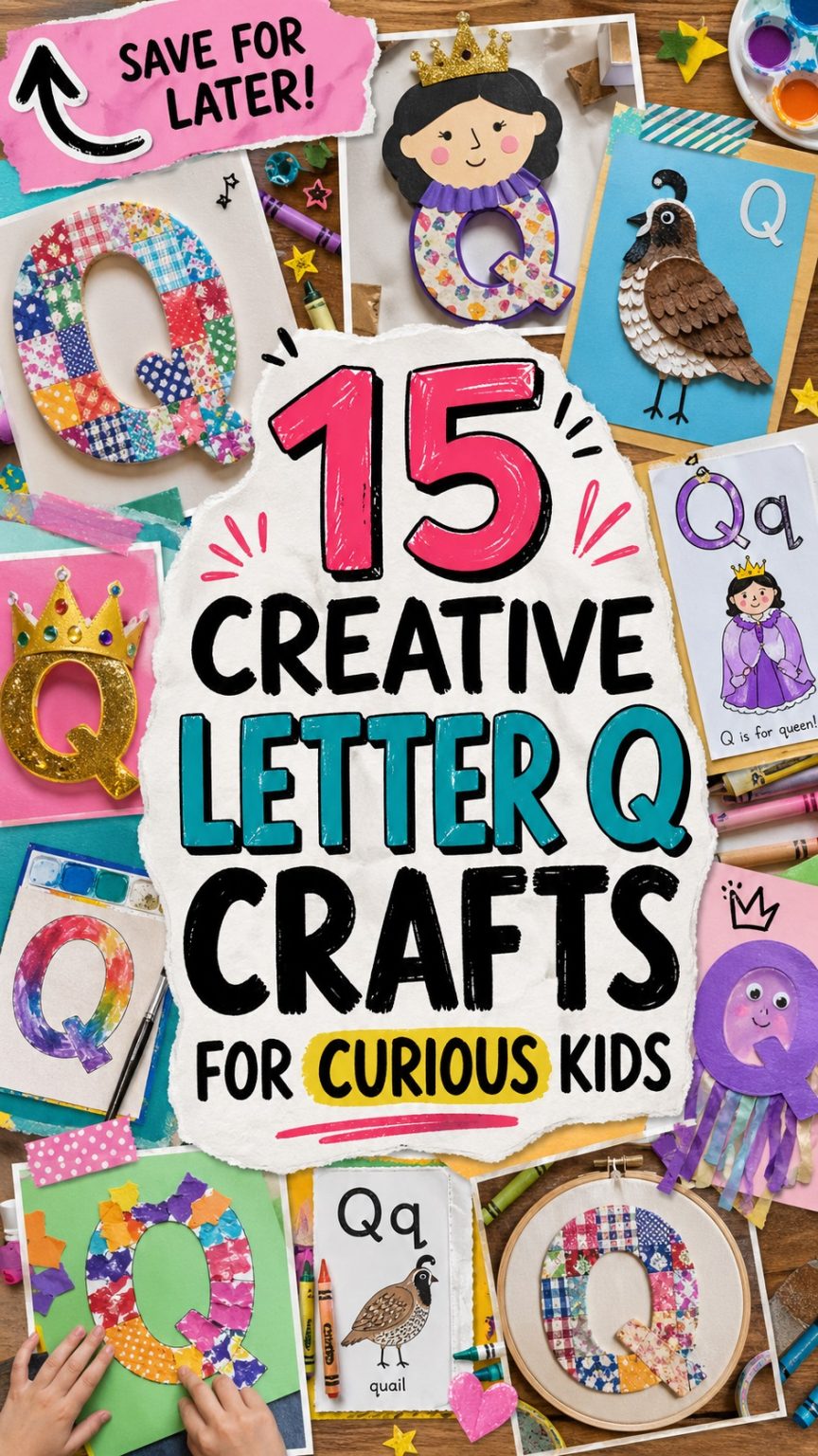15 Creative Letter Q Crafts for Curious Kids - WithLoveLive