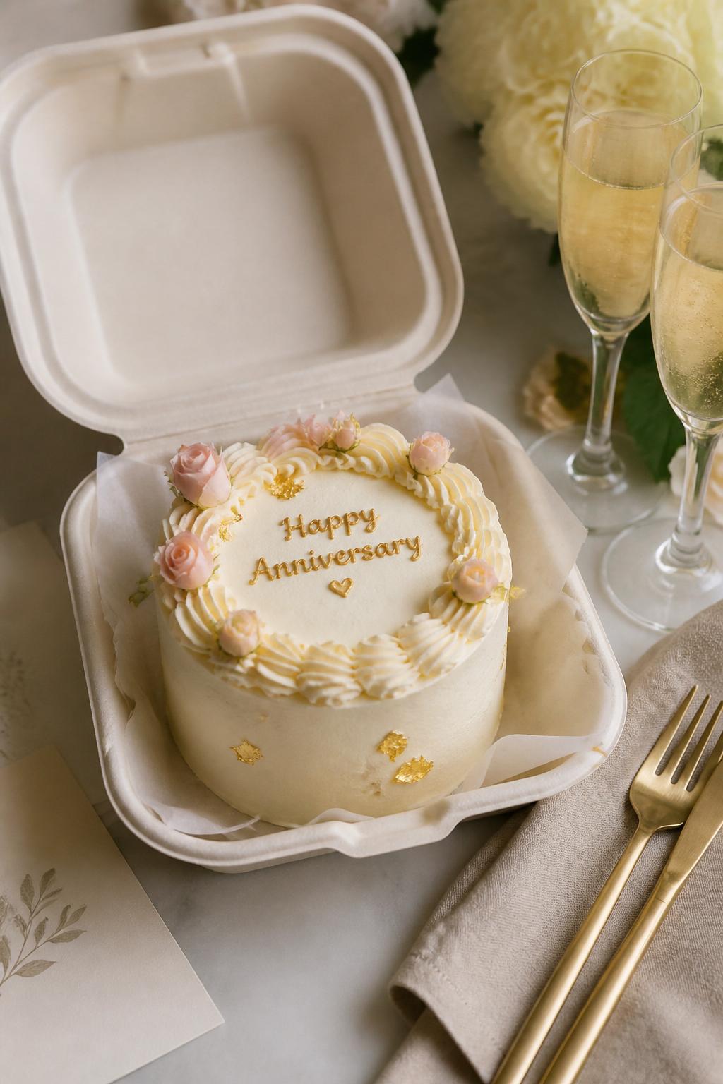 15 Lovely Bento Anniversary Cake Designs - WithLoveLive
